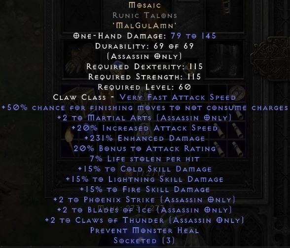 A Mosaic Assassin Build Guide for Diablo 2 Resurrected