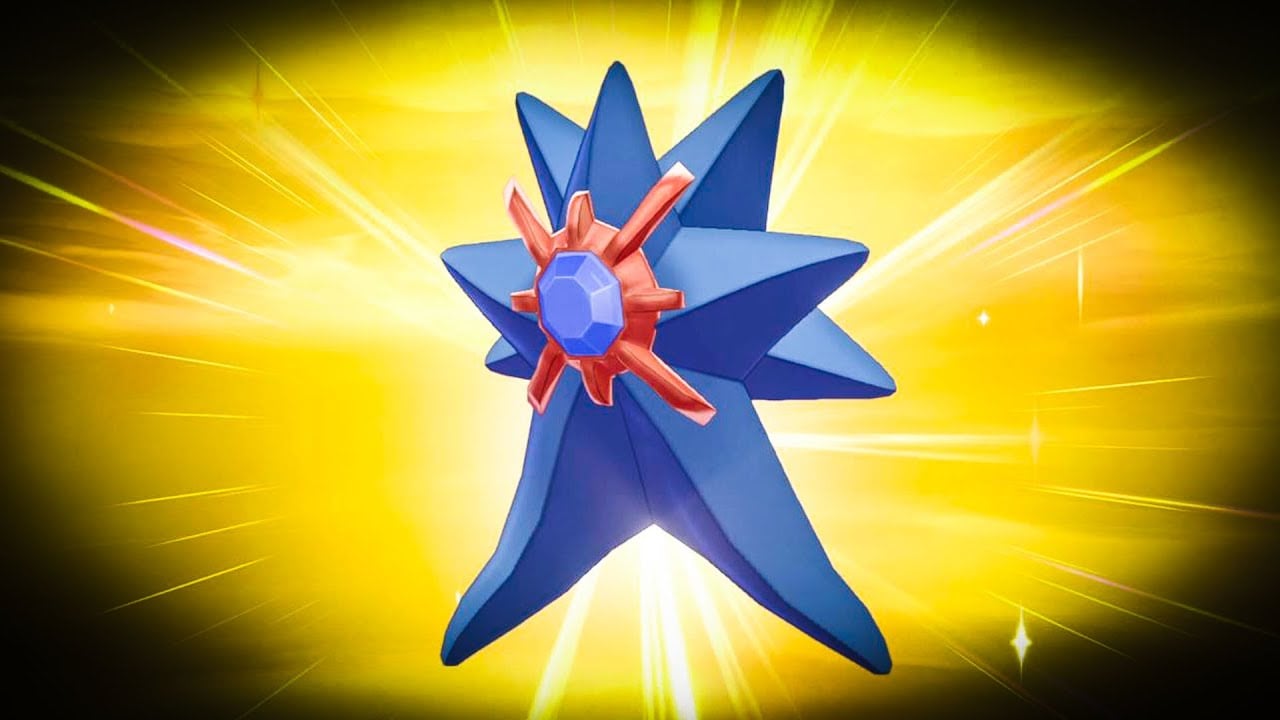 Mega Starmie Leak in Pokemon Legends: Z-A - Design & Stats